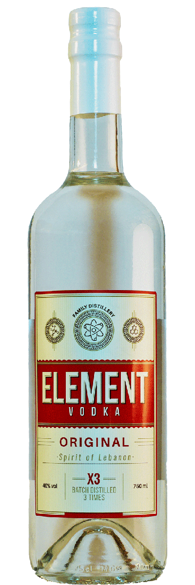 Riachi Vodka Element triple-distilled 75 cl – 209 Lebanese Wine